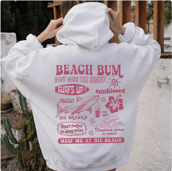 Beach Bum Hoodie – Blue Ocean Project AU