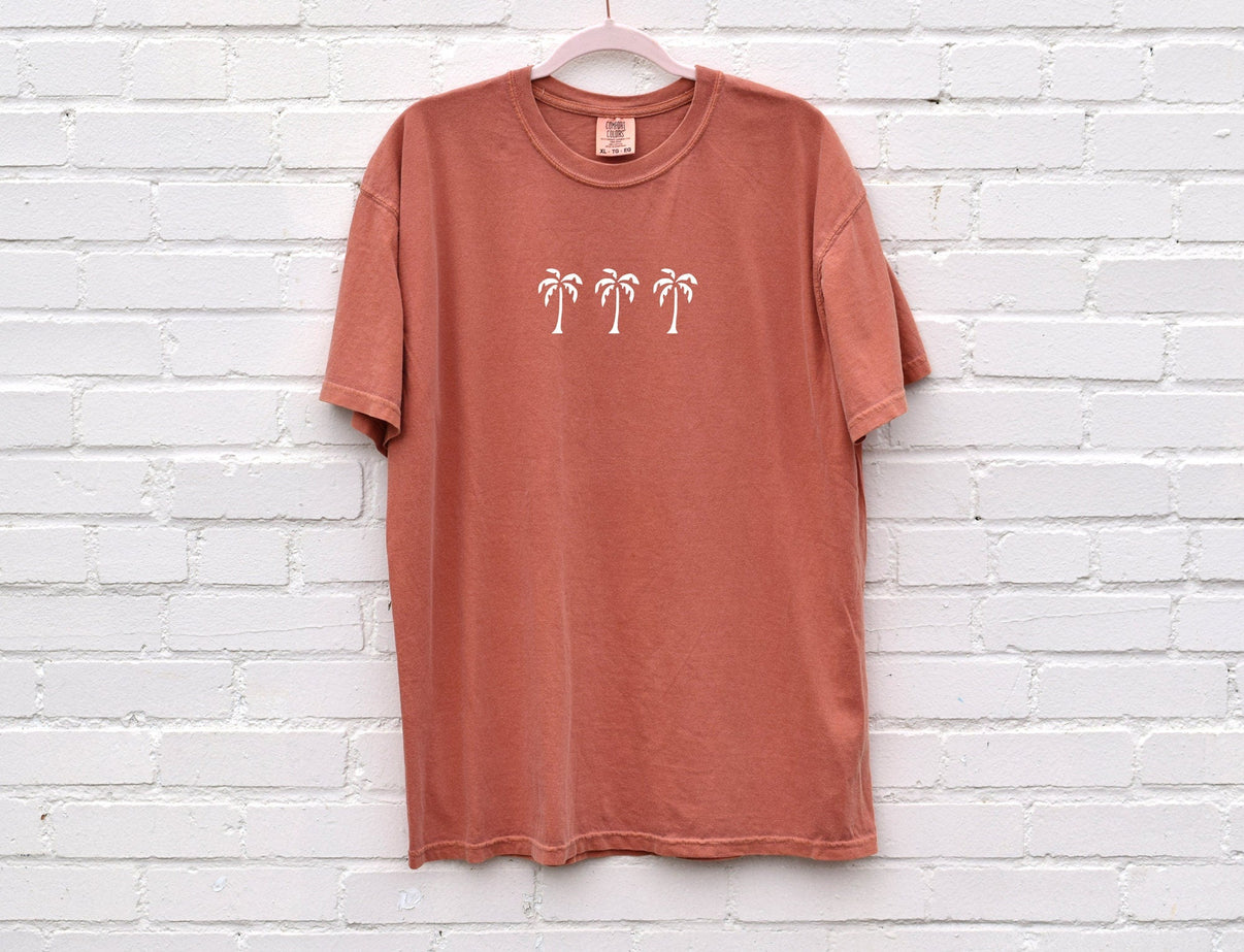 Palm Tree Tee – Blue Ocean Project AU