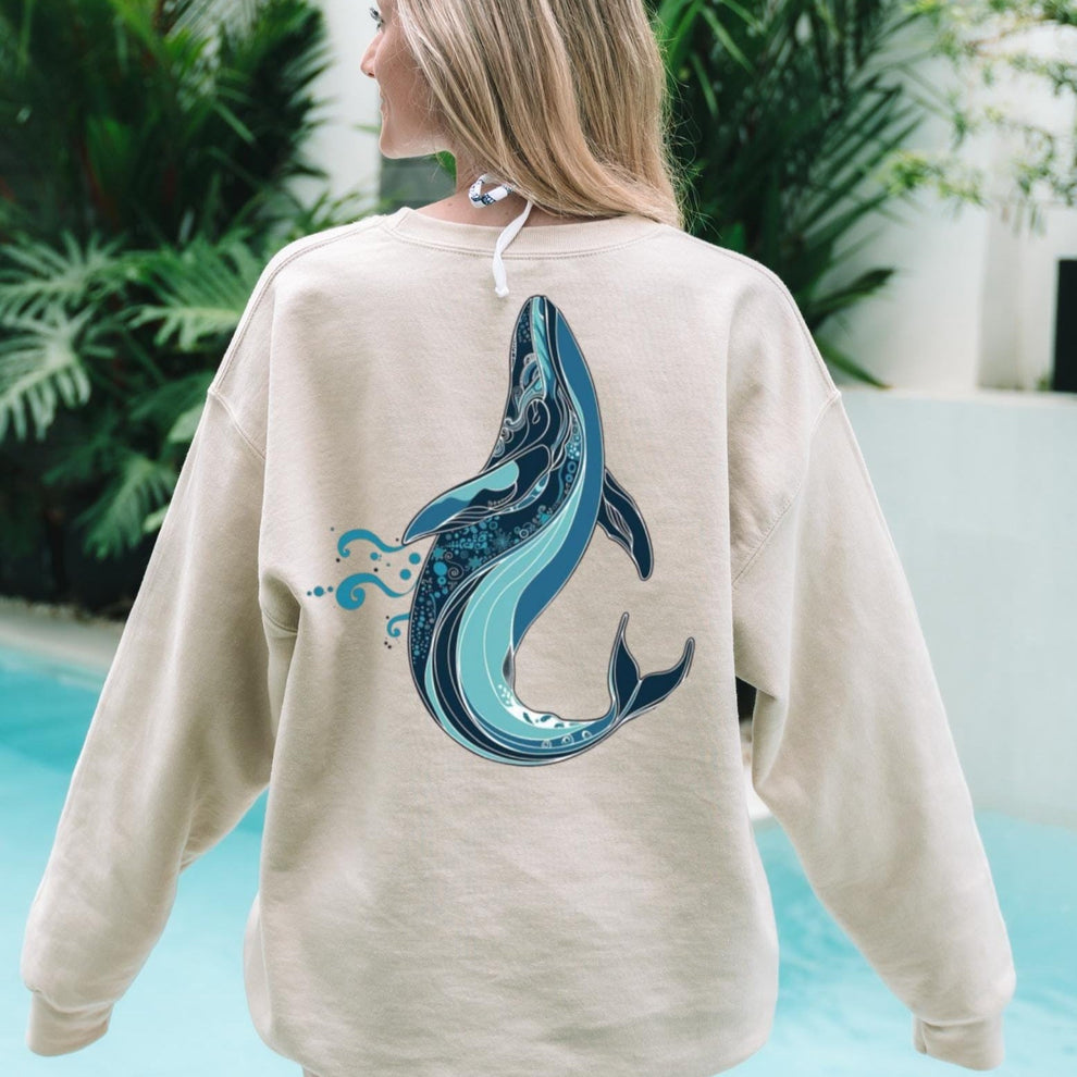 My Whale Sweater – Blue Ocean Project AU