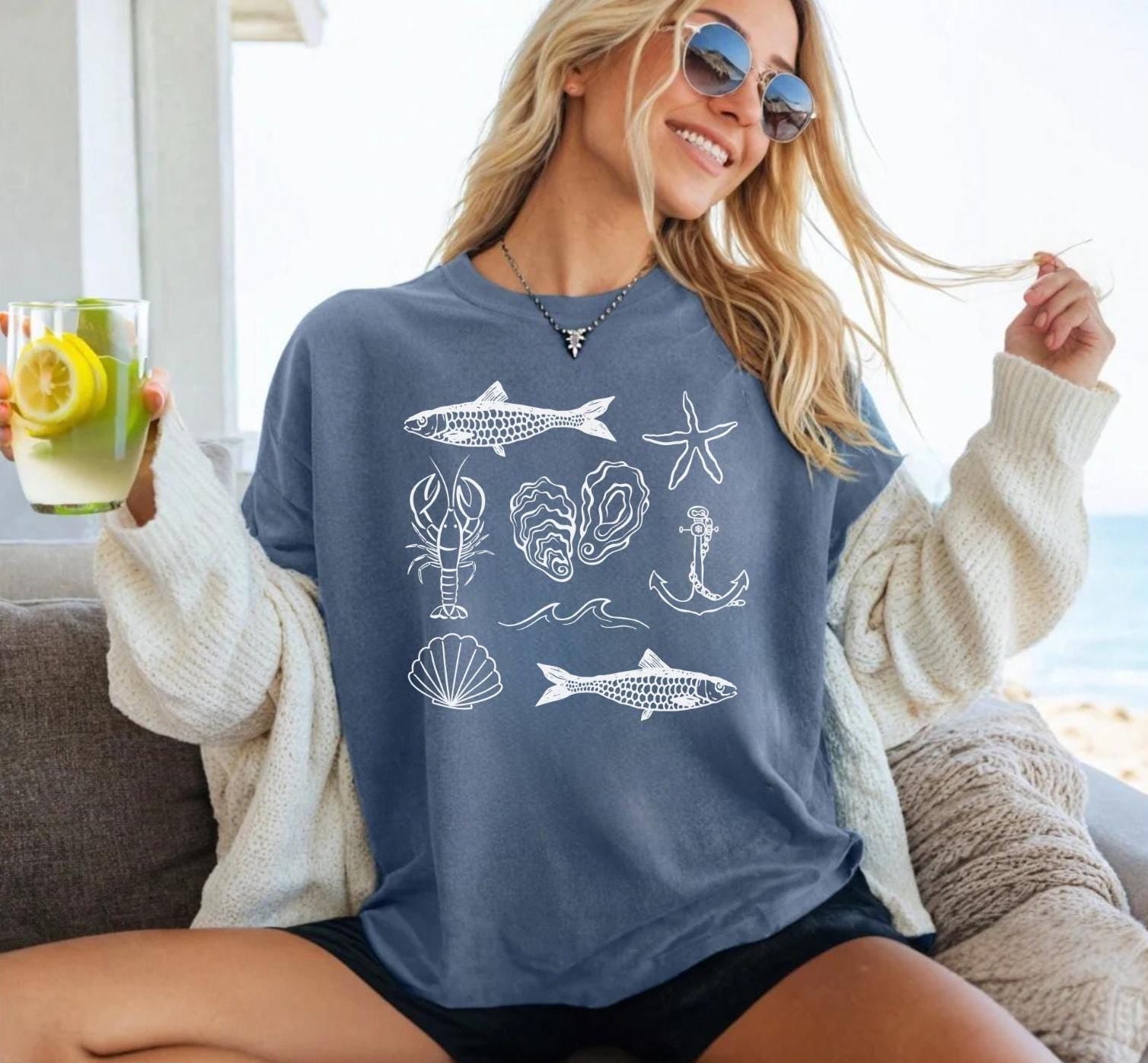 Fish Ocean Tee V2 – Blue Ocean Project AU