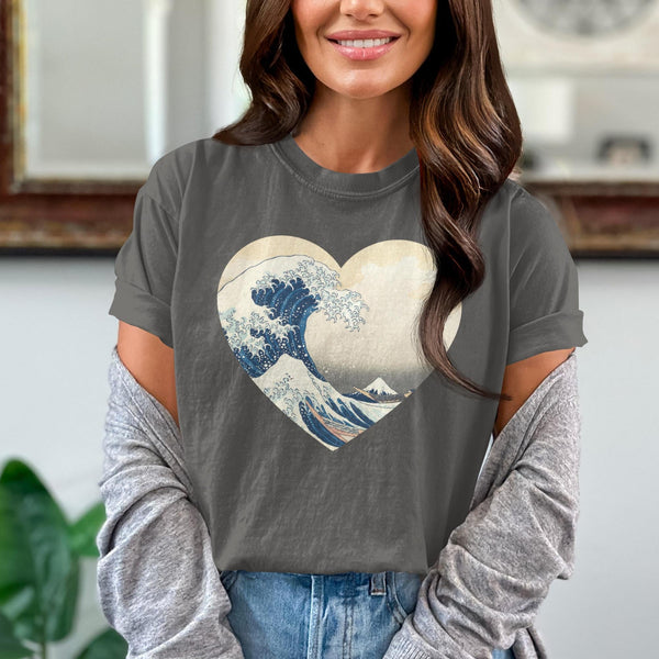 Wave Heart Tee – Blue Ocean Project AU